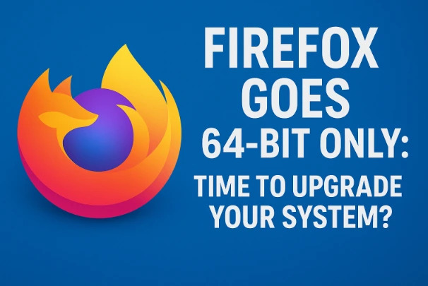 Firefox Goes 64-bit Only: Time To Upgrade Your System? | Tech Refreshing