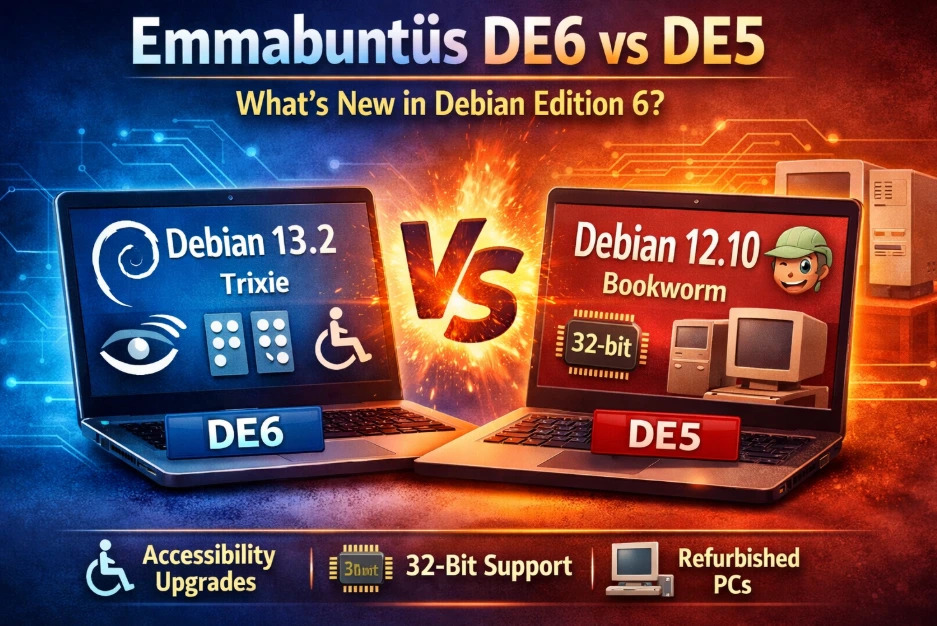 Emmabuntüs Debian Edition 6 Vs DE5: What's New In 2025 ...