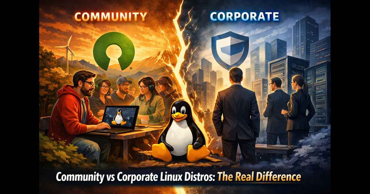 Community Vs Corporate Linux Distros: The Real Difference ...