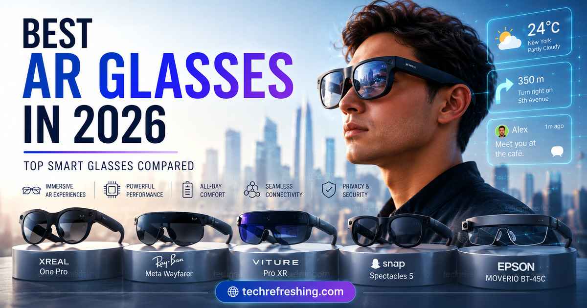 Best AR Glasses In 2026: Top Smart Glasses Compared | TechRefreshing ...