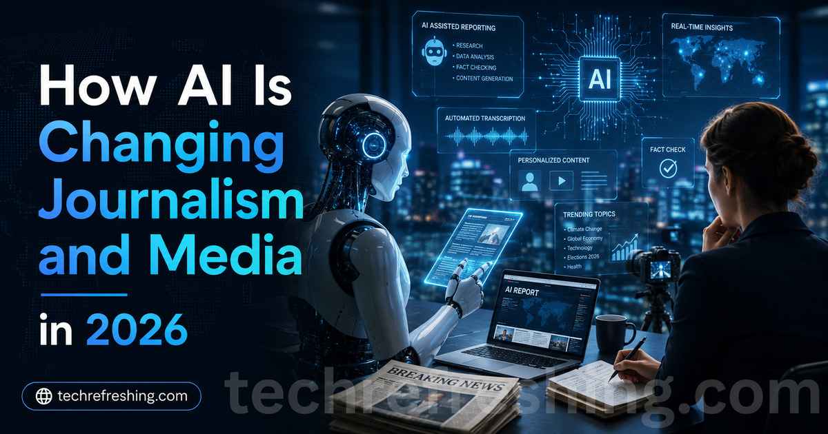How AI Is Changing Journalism And Media In 2026 | TechRefreshing ...